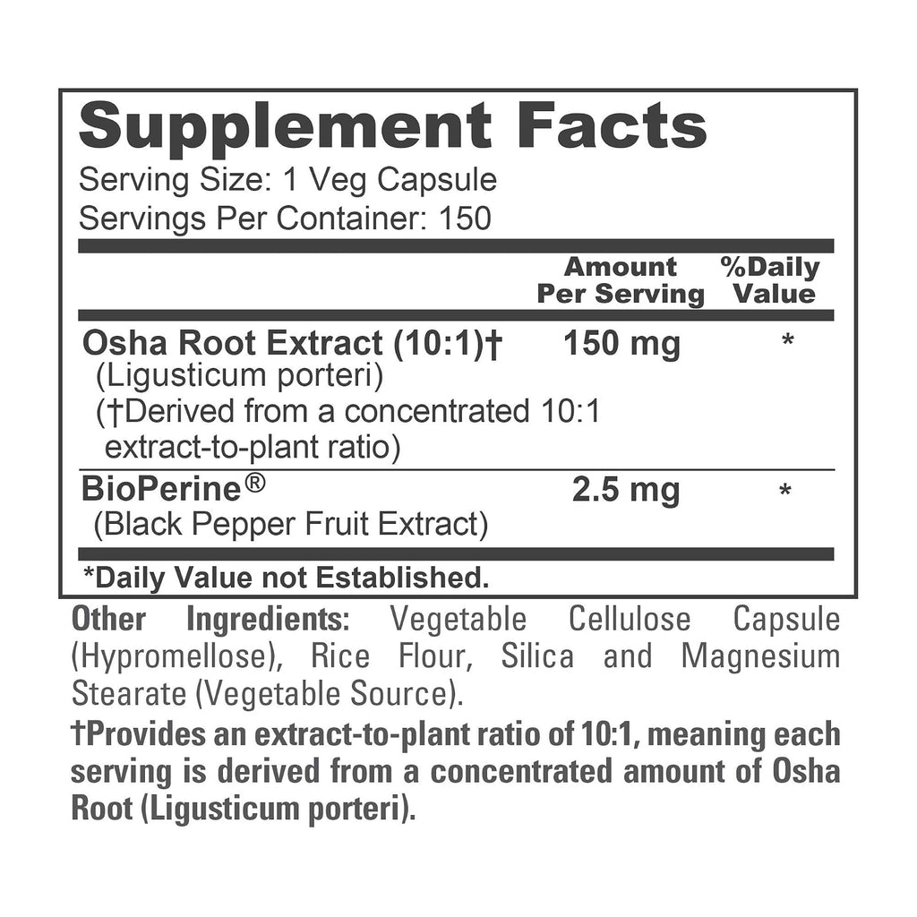 Osha Root for respiratory health