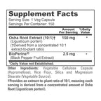Osha Root for respiratory health