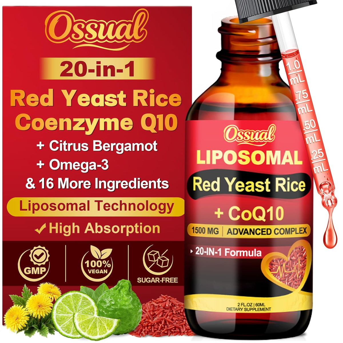 Ossual Red Yeast Rice supplement