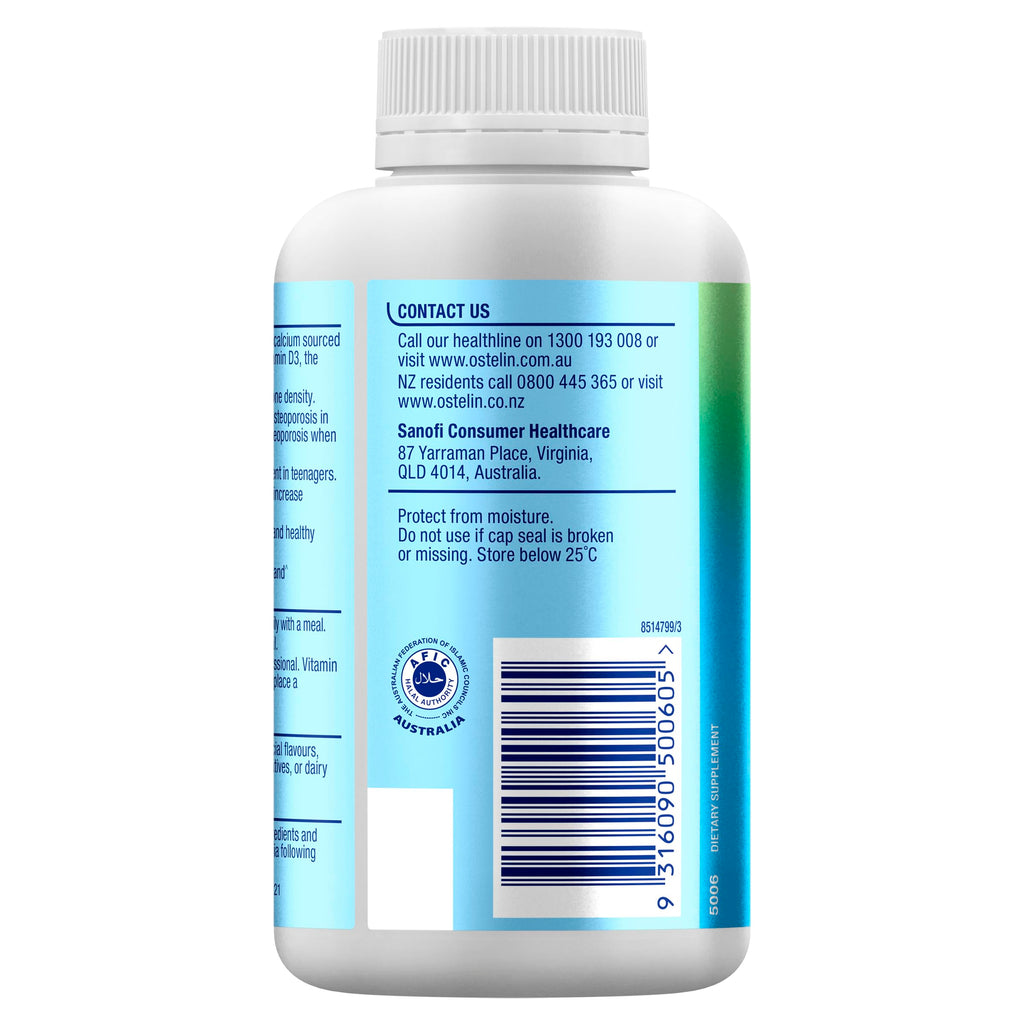 Ostelin calcium for optimal health