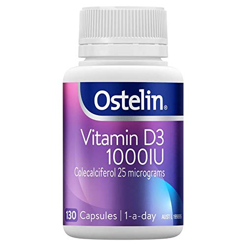 Ostelin Vitamin D3 1000 IU capsules