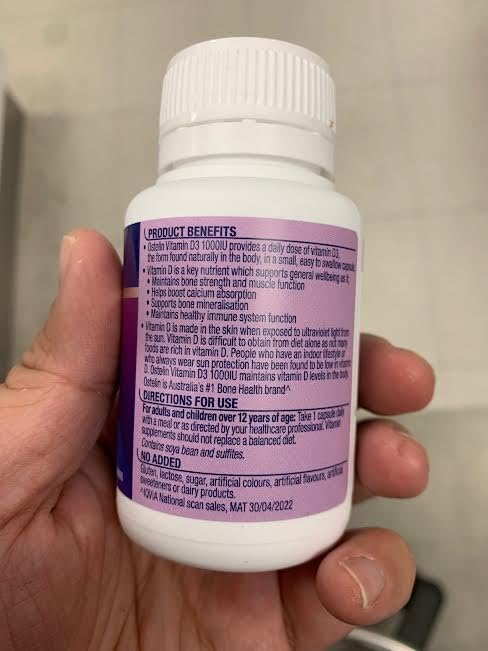 Ostelin Vitamin D3 supports mood balance