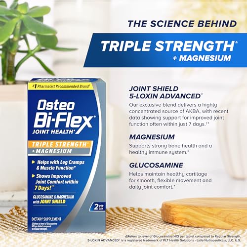 Osteo Bi-Flex magnesium for muscle relaxation
