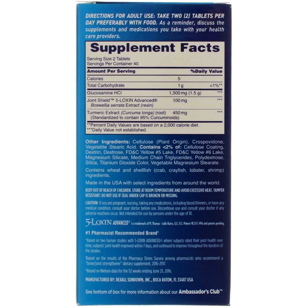 Osteo Bi-Flex turmeric capsules pack
