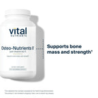 Osteo-Nutrients for seniors' bone support