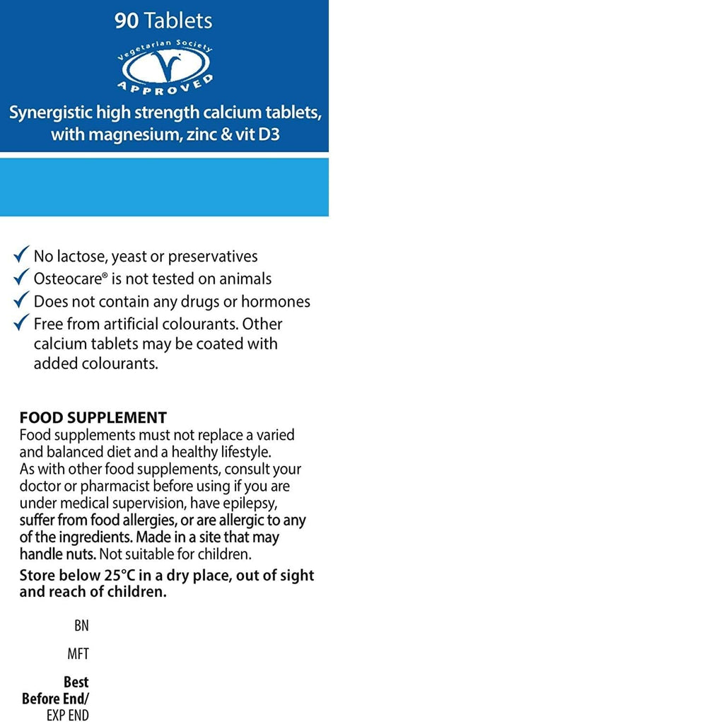 Osteocare Calcium kids multivitamin tablets