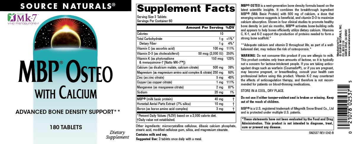 osteoporosis prevention with calcium