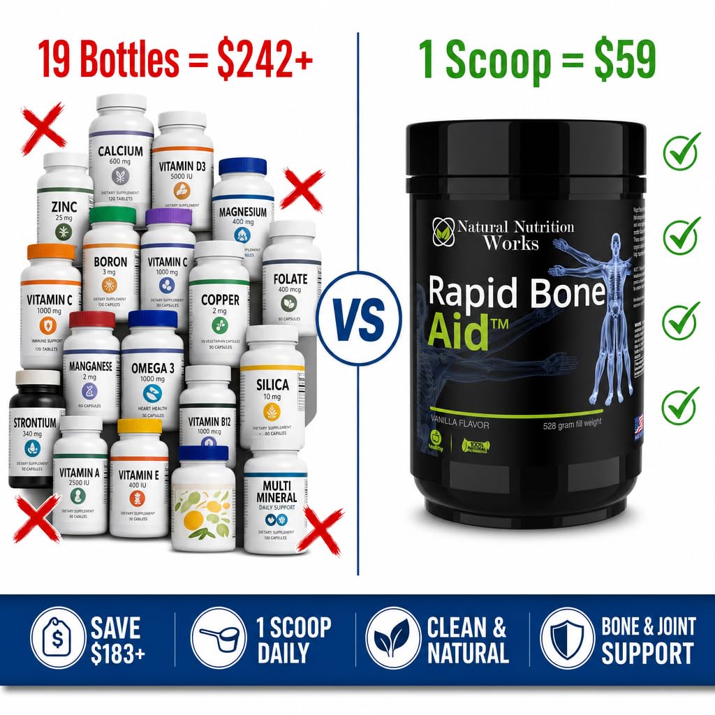 osteoporosis support with Rapid Bone Aid