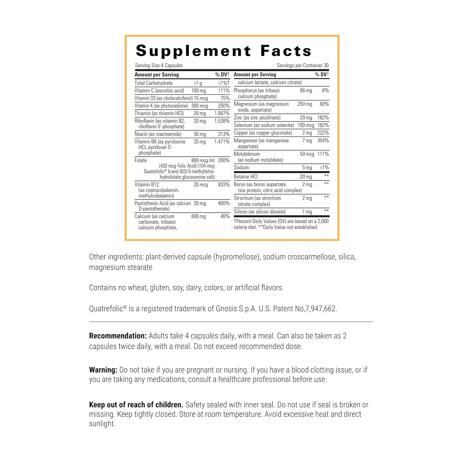Osteoprime Forte calcium citrate for strong bones