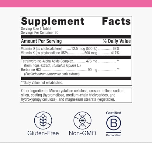 Ostera Berberine with essential vitamins