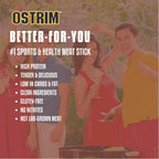Ostrim jerky sticks pack of 10