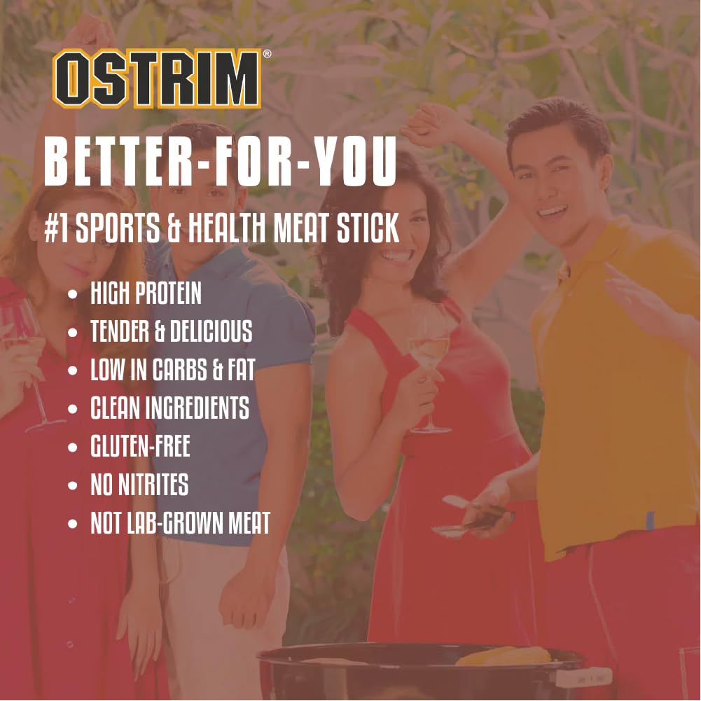 Ostrim jerky sticks pack of 10