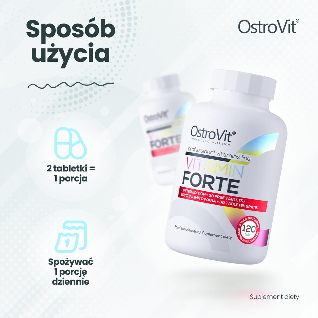 OstroVit FORTE energy boosting vitamins