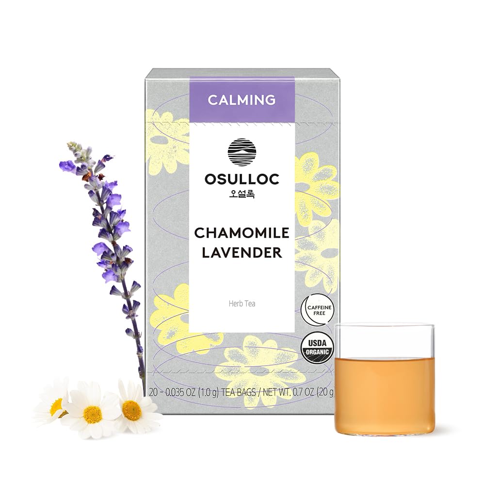 OSULLOC chamomile lavender herbal tea bags