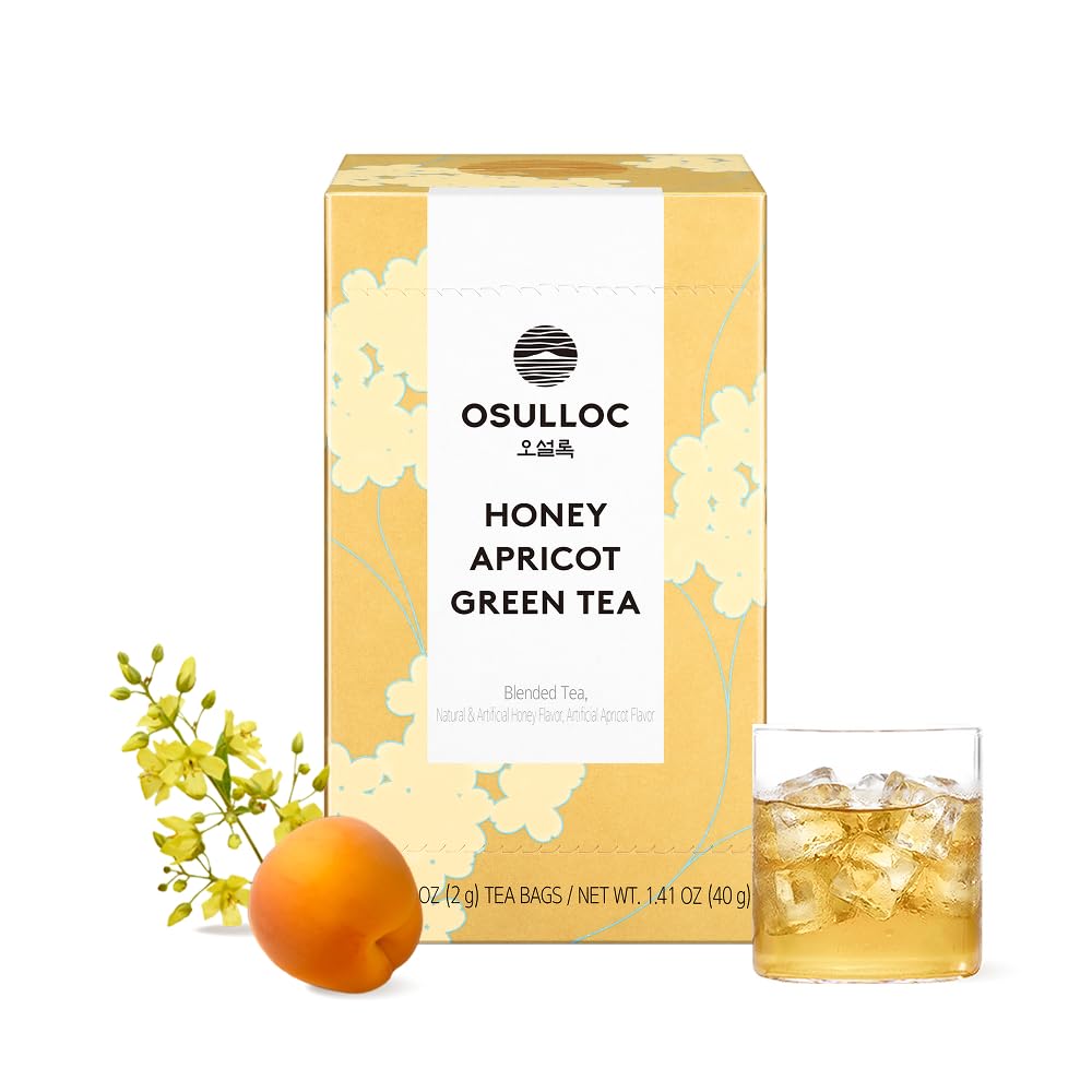 OSULLOC herbal tea with apricot flavour