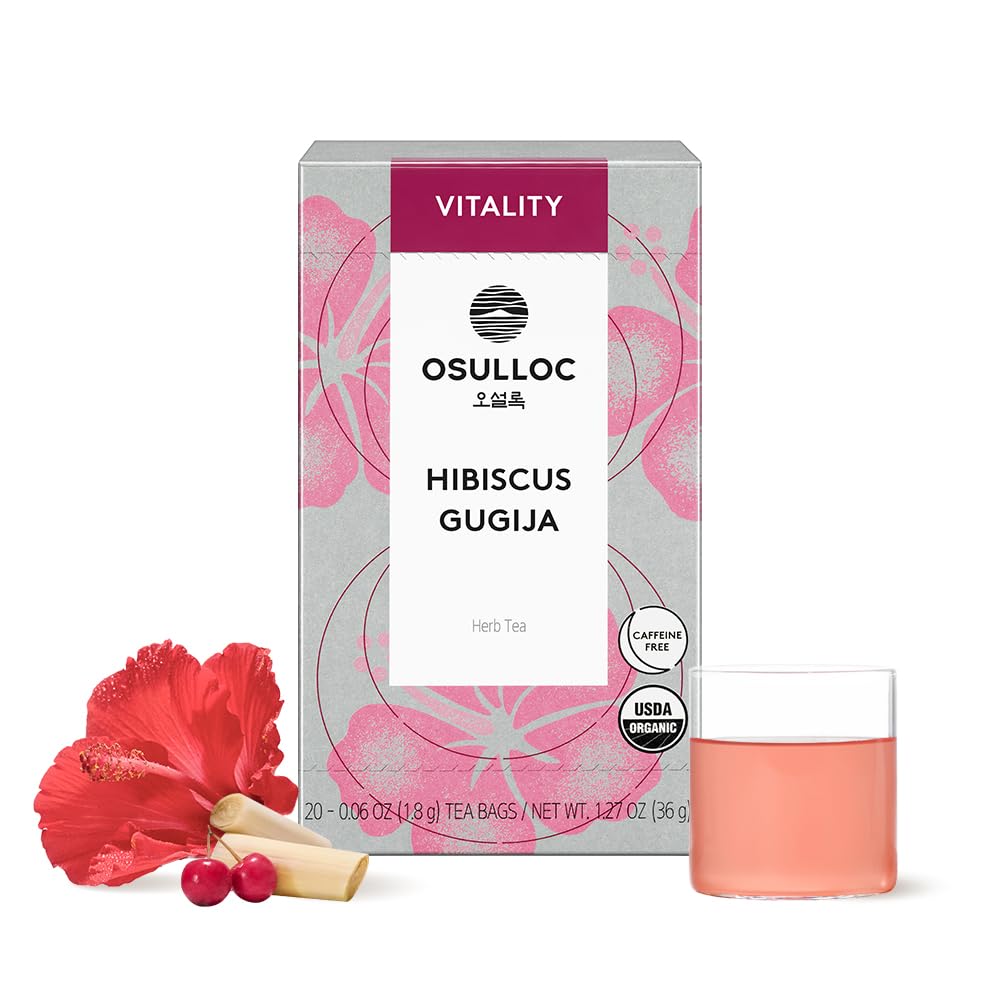 OSULLOC hibiscus herbal tea bags