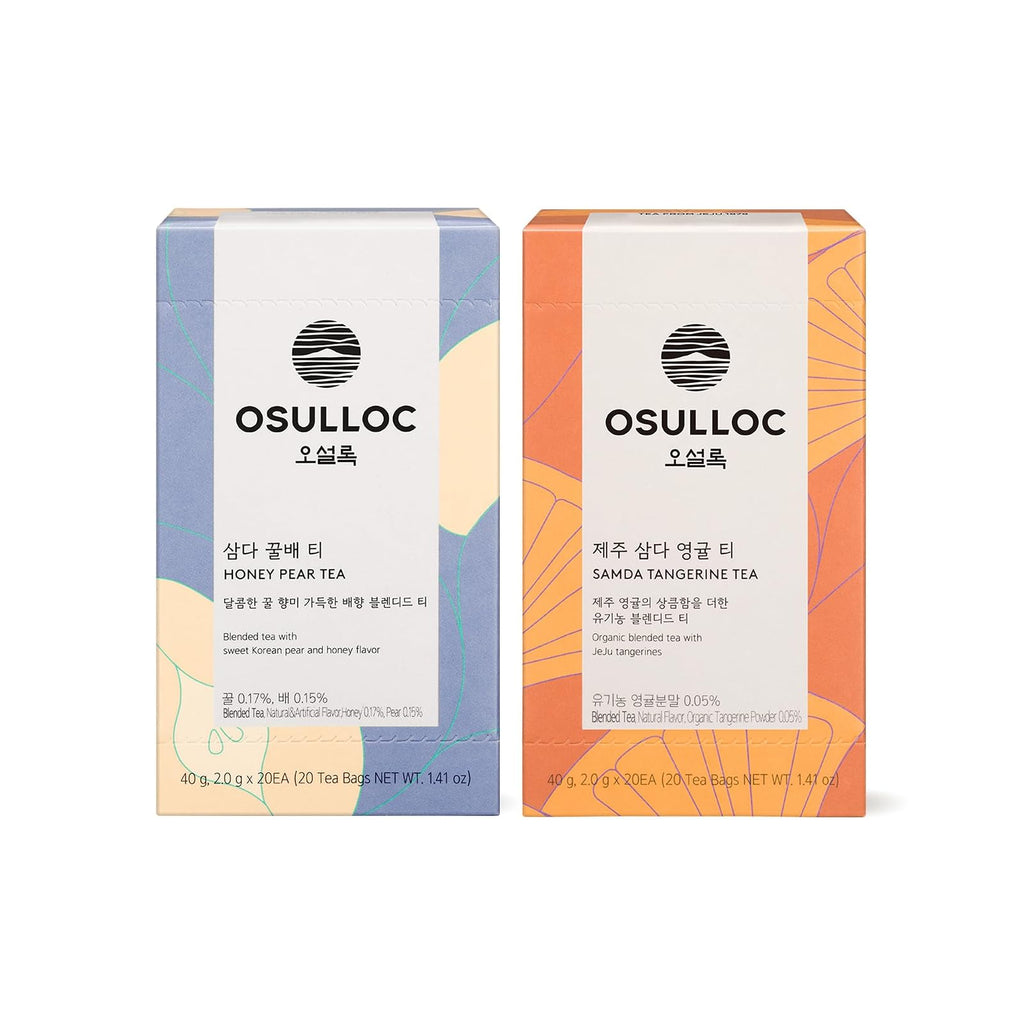 OSULLOC honey pear tea bags