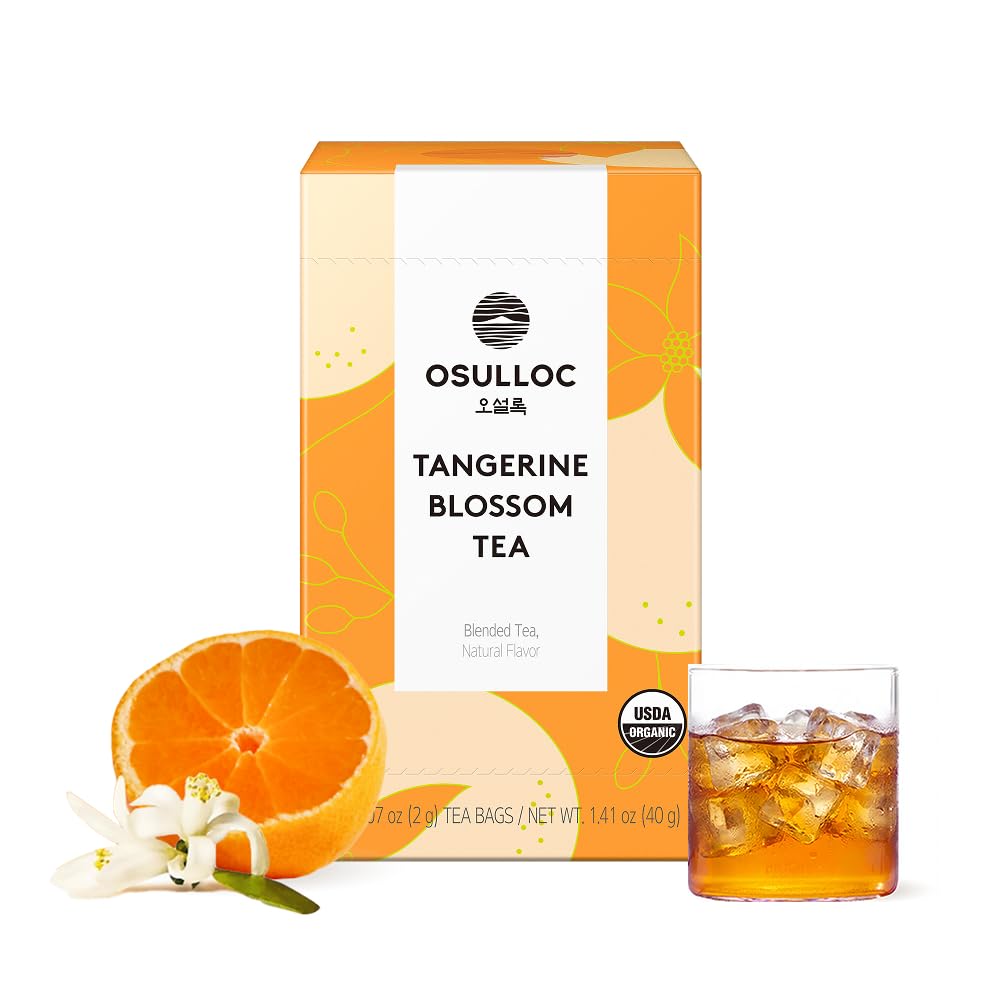 OSULLOC tangerine blossom herbal tea
