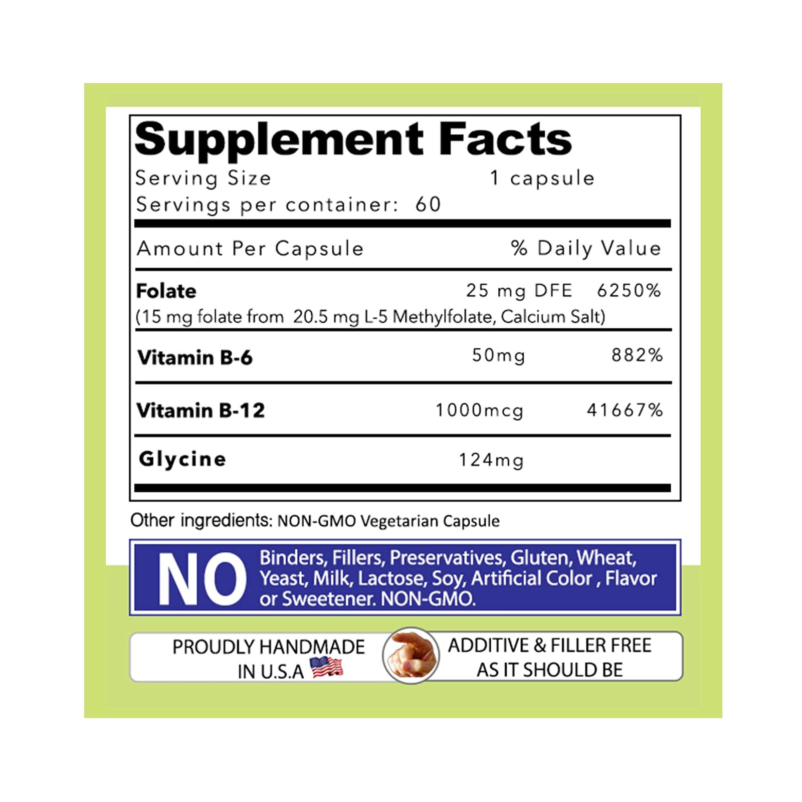 Our Daily Vites B complex for immune support