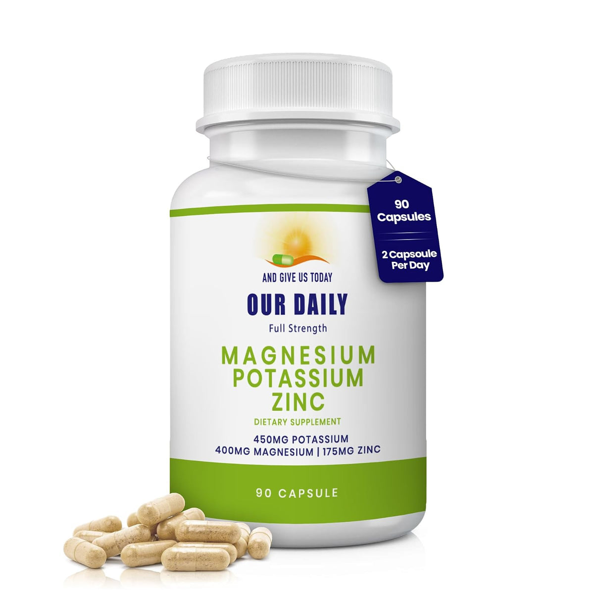 Our Daily Vites potassium supplement capsules