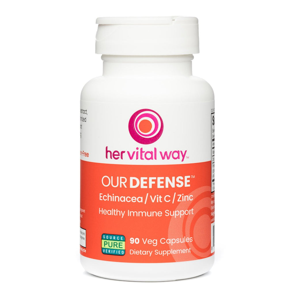 Our Defense Echinacea capsules for immunity