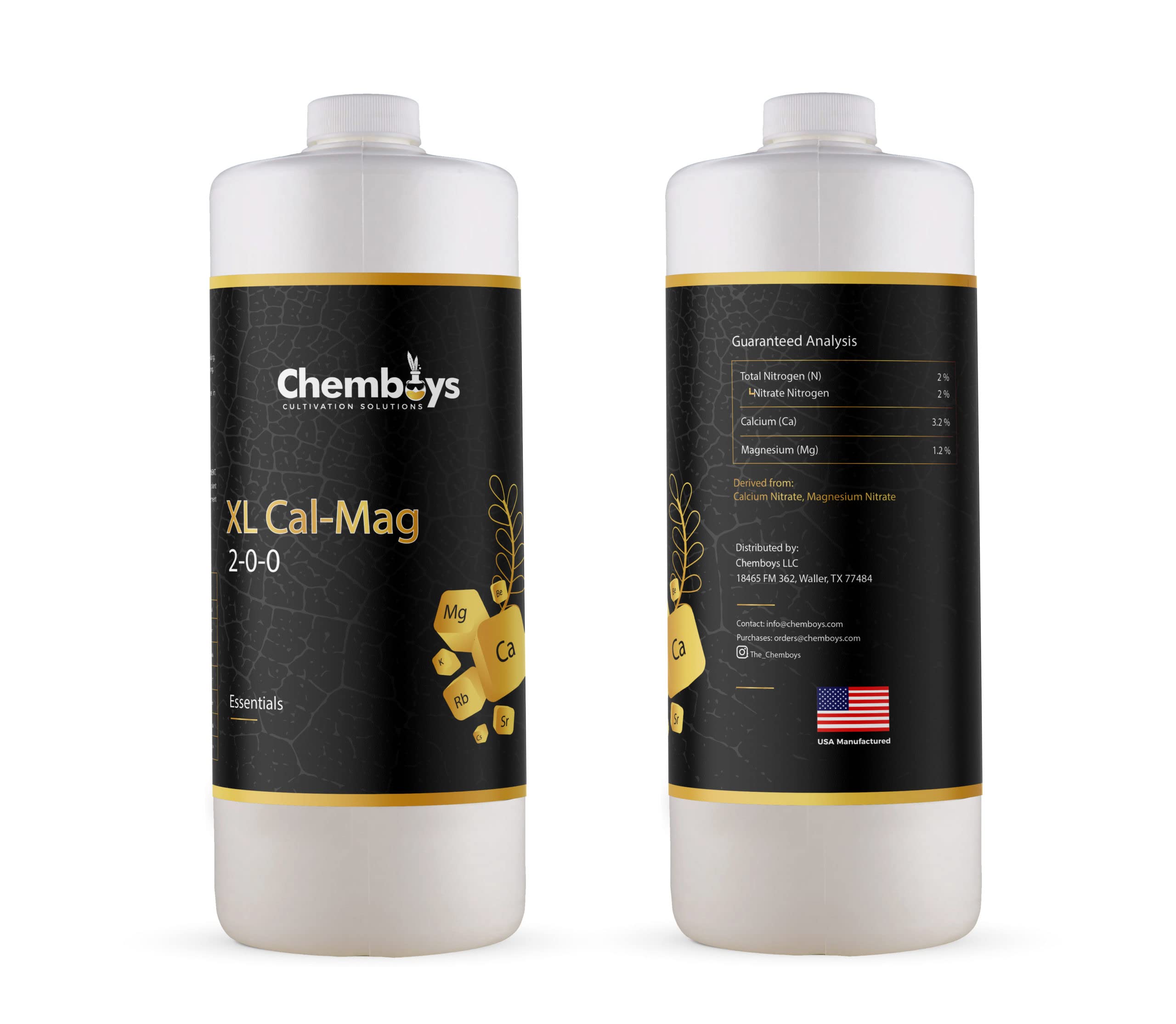Outdoor vegetable fertilizer with calcium