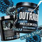 Outrage pre-workout for muscle pump