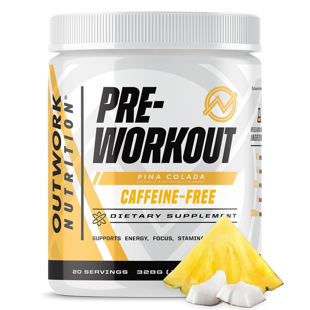 Outwork Nutrition caffeine-free pre-workout