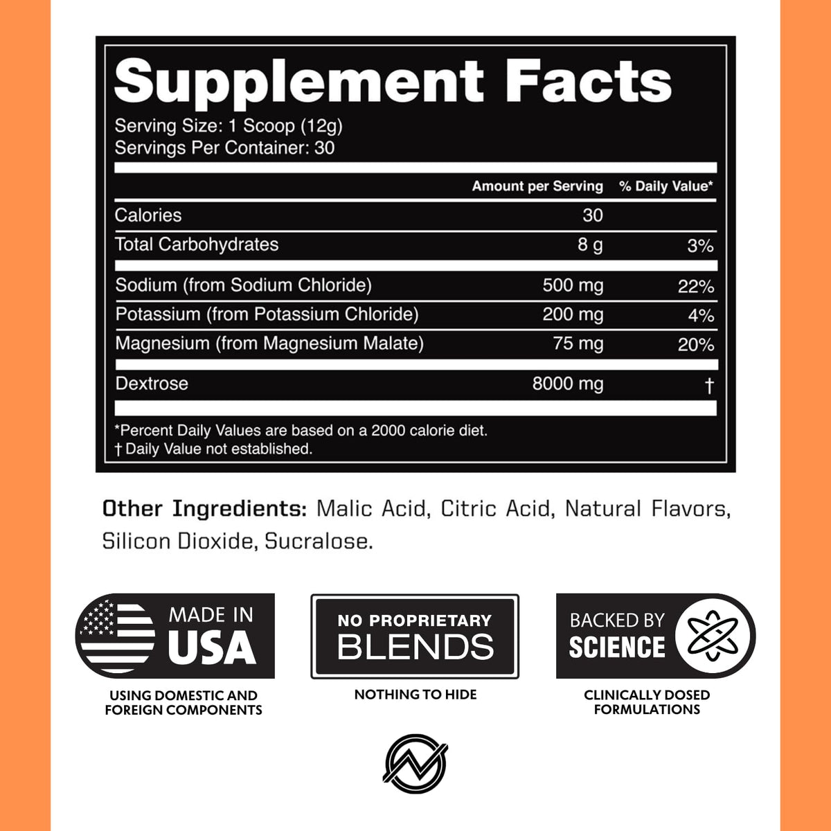 Outwork Nutrition hydration solution for athletes