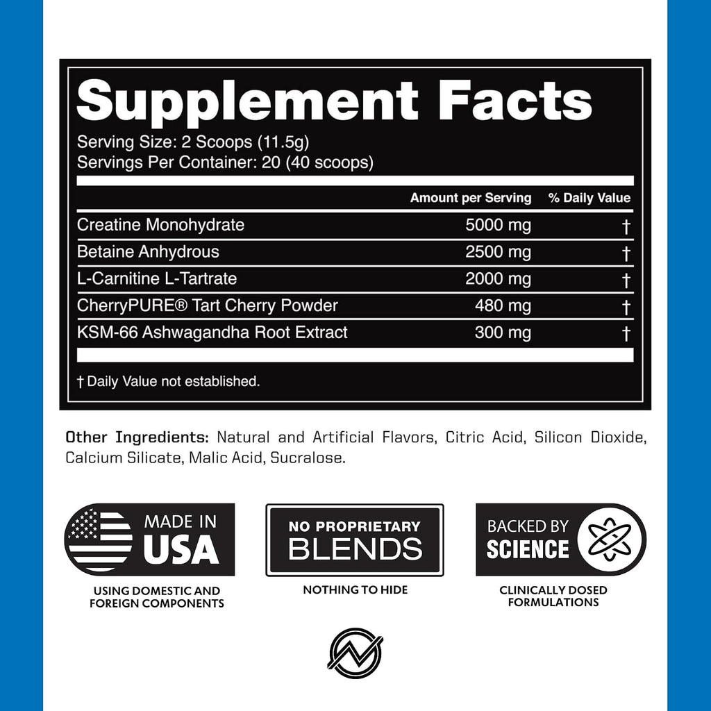 Outwork Nutrition performance enhancement powder