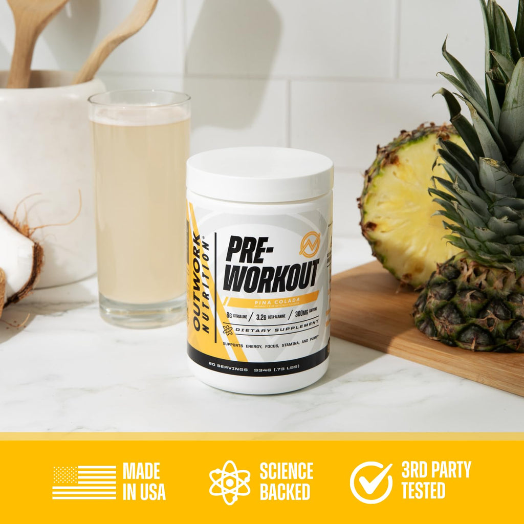 Outwork Nutrition performance enhancing preworkout