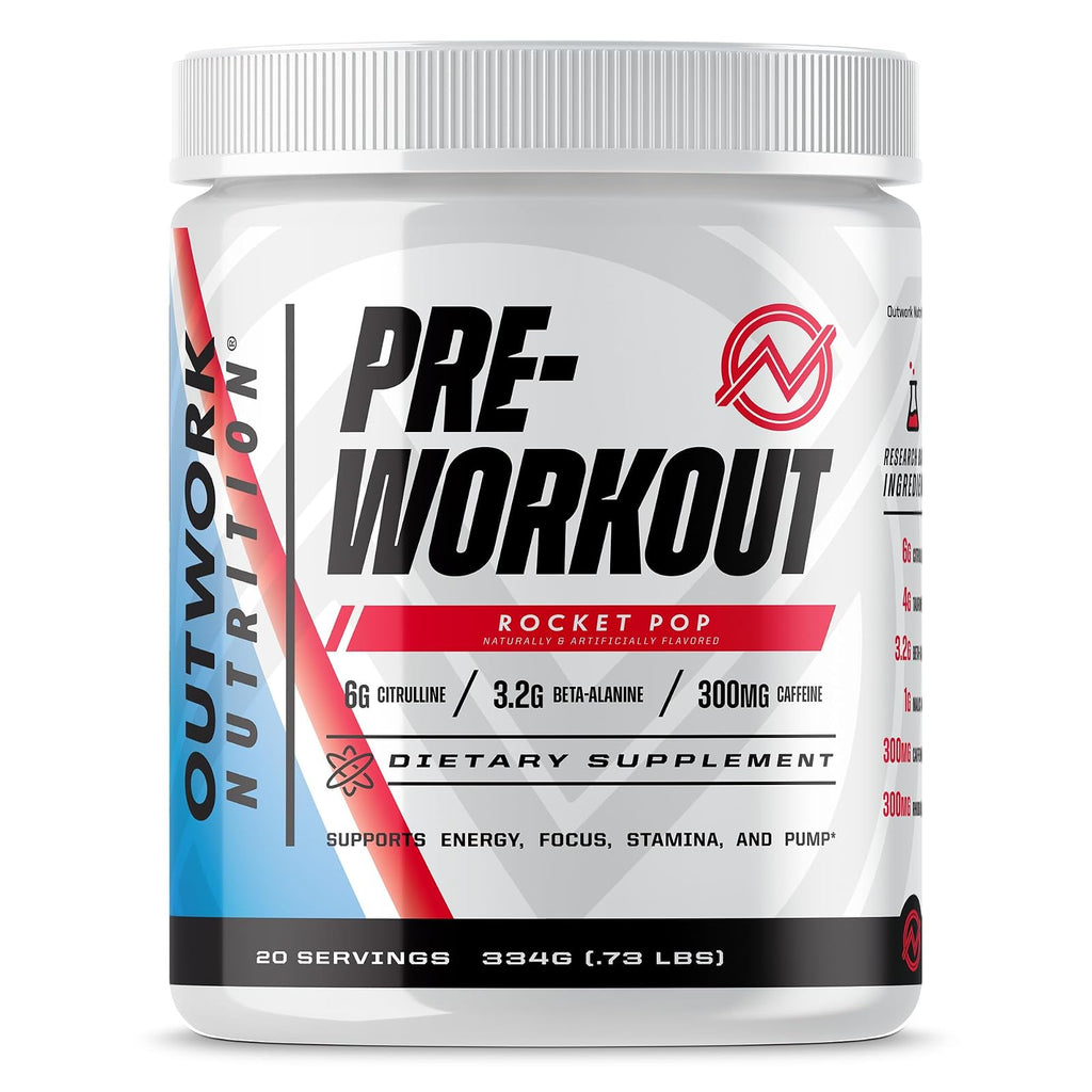 Outwork Nutrition pre-workout energy boost