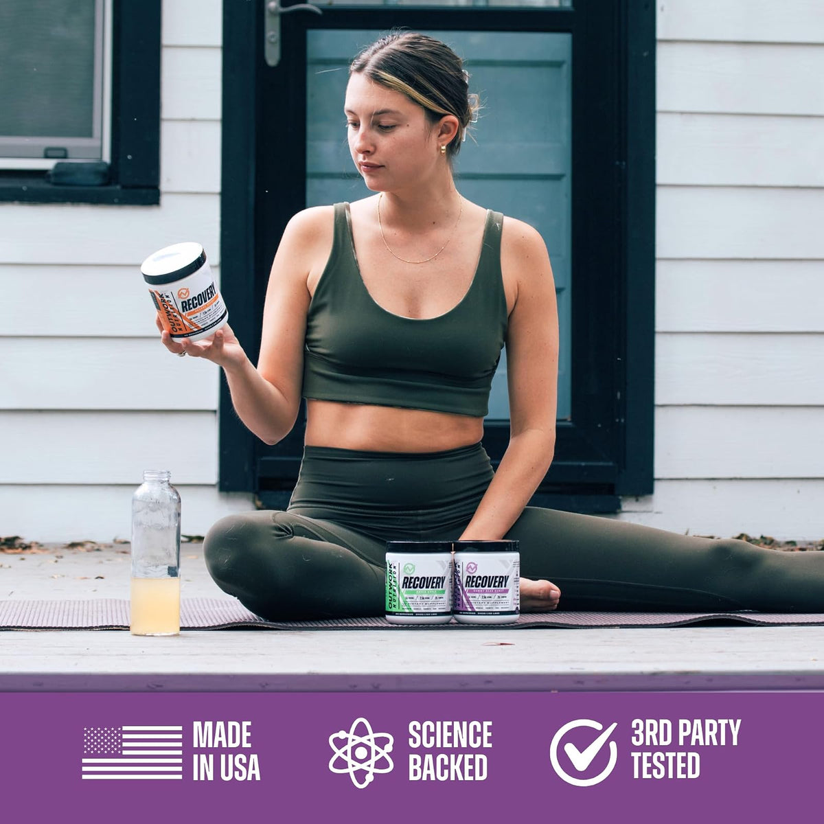 Outwork Nutrition protein powder for recovery