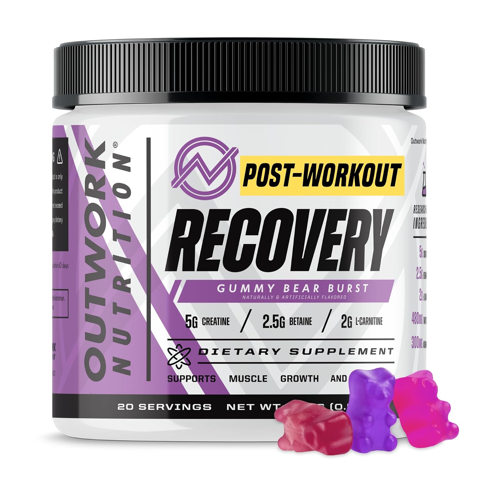Outwork Nutrition recovery powder benefits