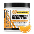 Outwork Nutrition recovery powder orange sherbet