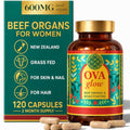 OVA Glow beef organ supplement capsules