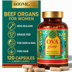 OVA Glow beef organ supplement capsules