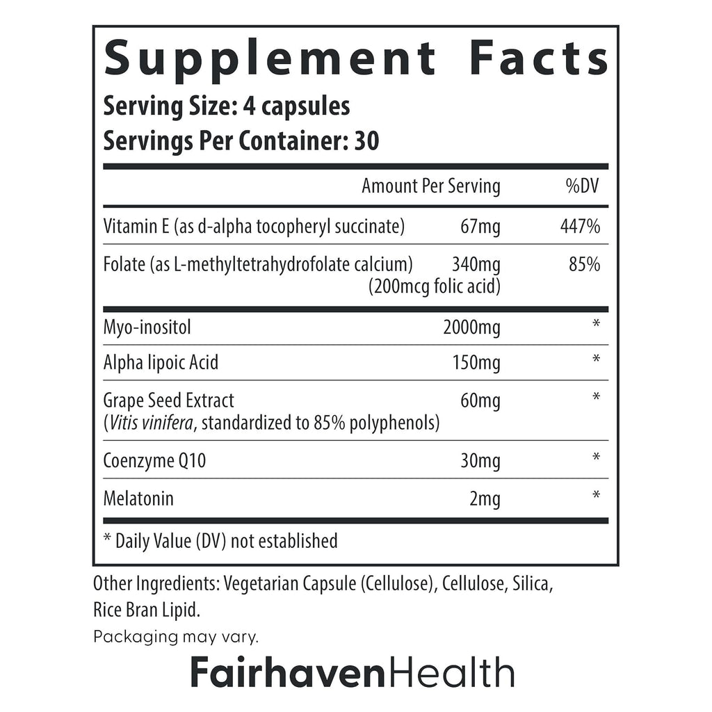 OvaBoost multivitamin for fertility support