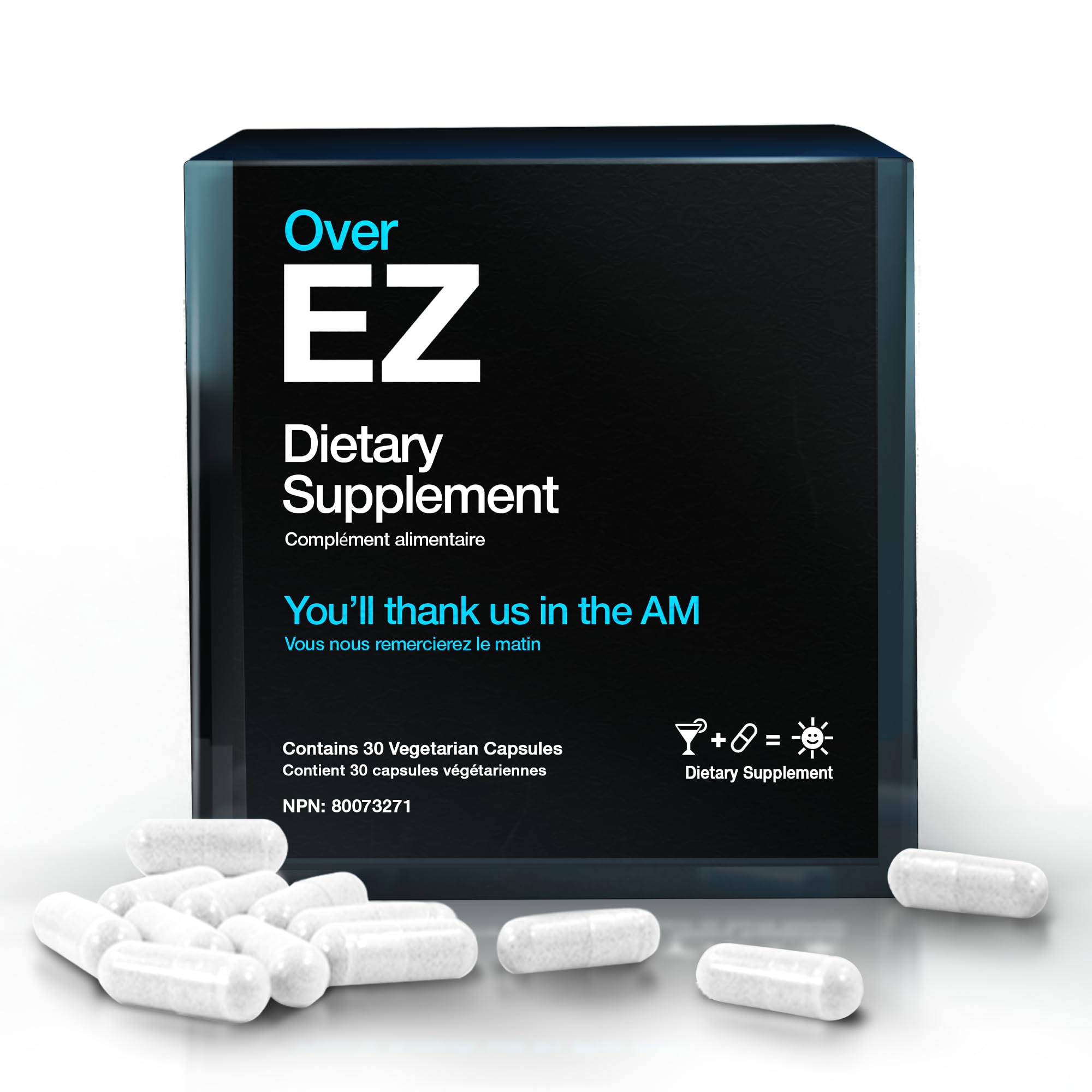 OVER EZ milk thistle recovery pills