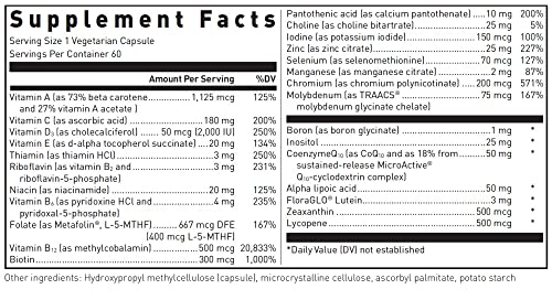 overall health multivitamin supplement