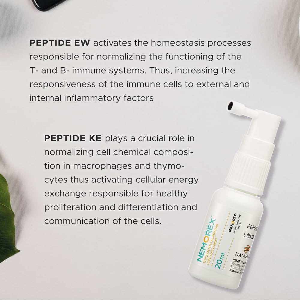 overall health support with Nanopep Nemorex