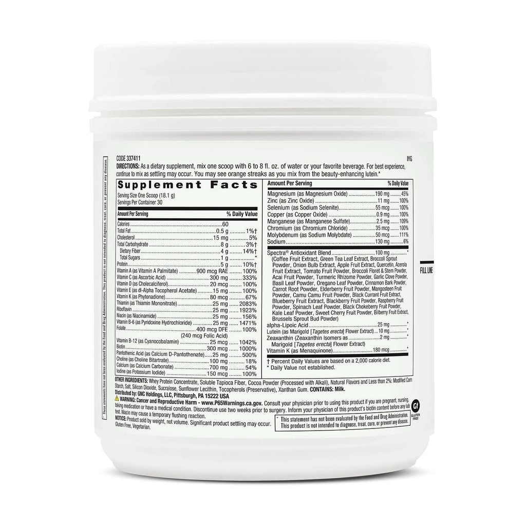 Overall wellness with GNC Women's Multi