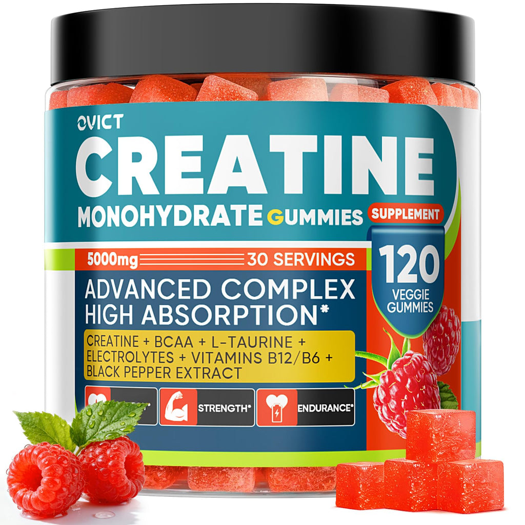 OVICT creatine gummies for energy