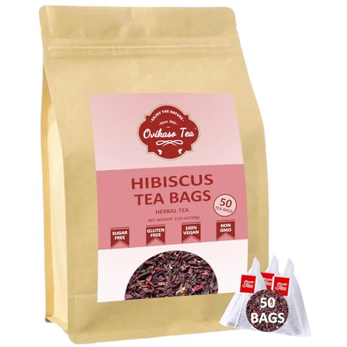 Ovikaso hibiscus tea bags for wellness
