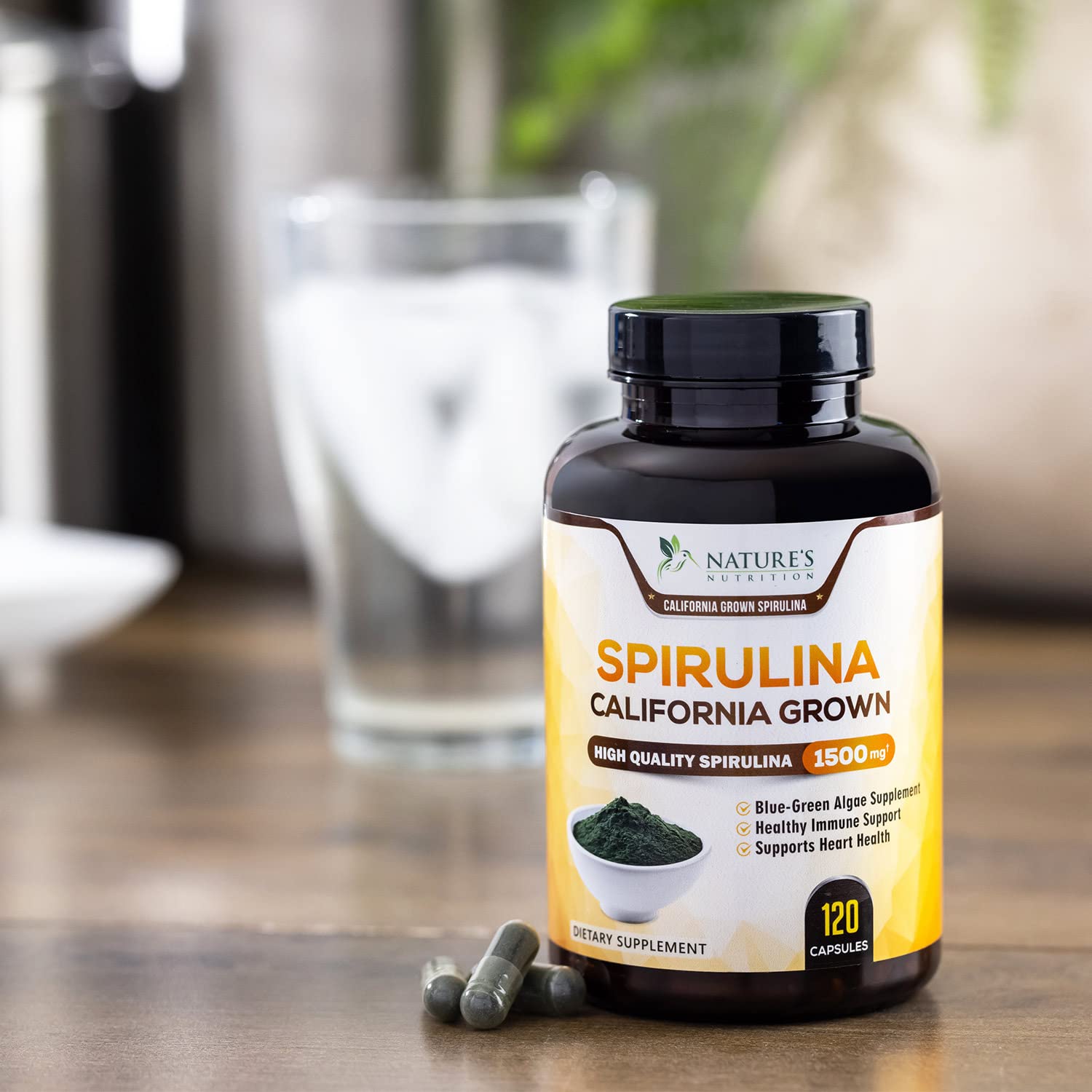 Ovina spirulina for balanced diet