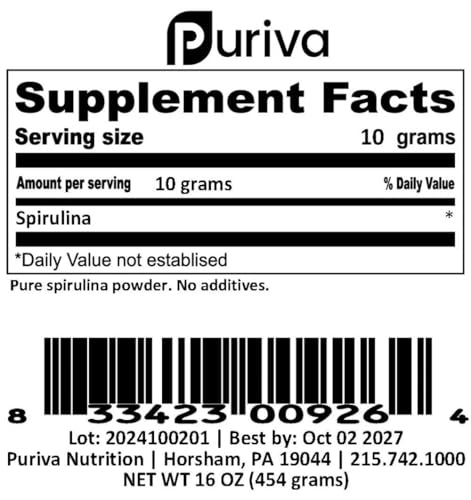 Ovina spirulina for detox and wellness