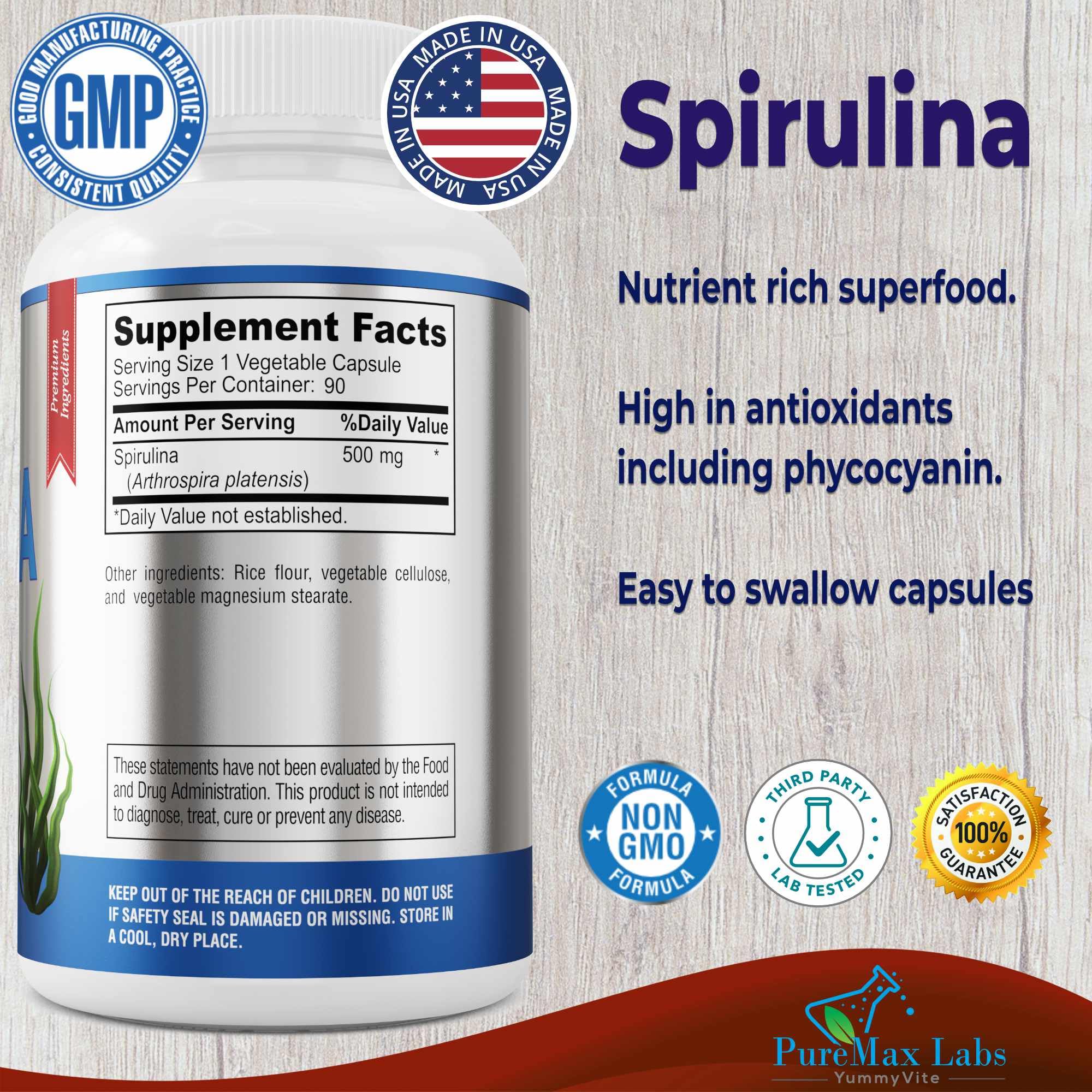 Ovina spirulina for detoxification
