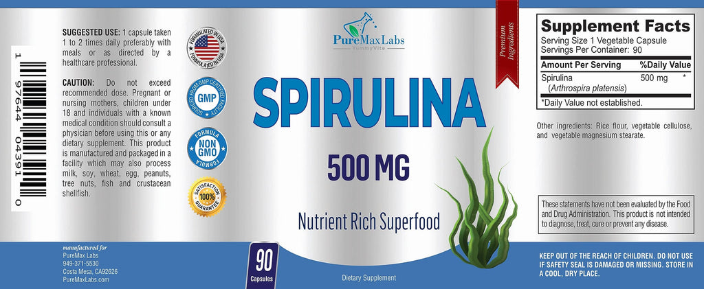 Ovina spirulina for digestive health