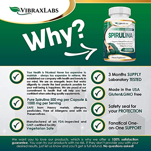 Ovina spirulina for healthy lifestyle