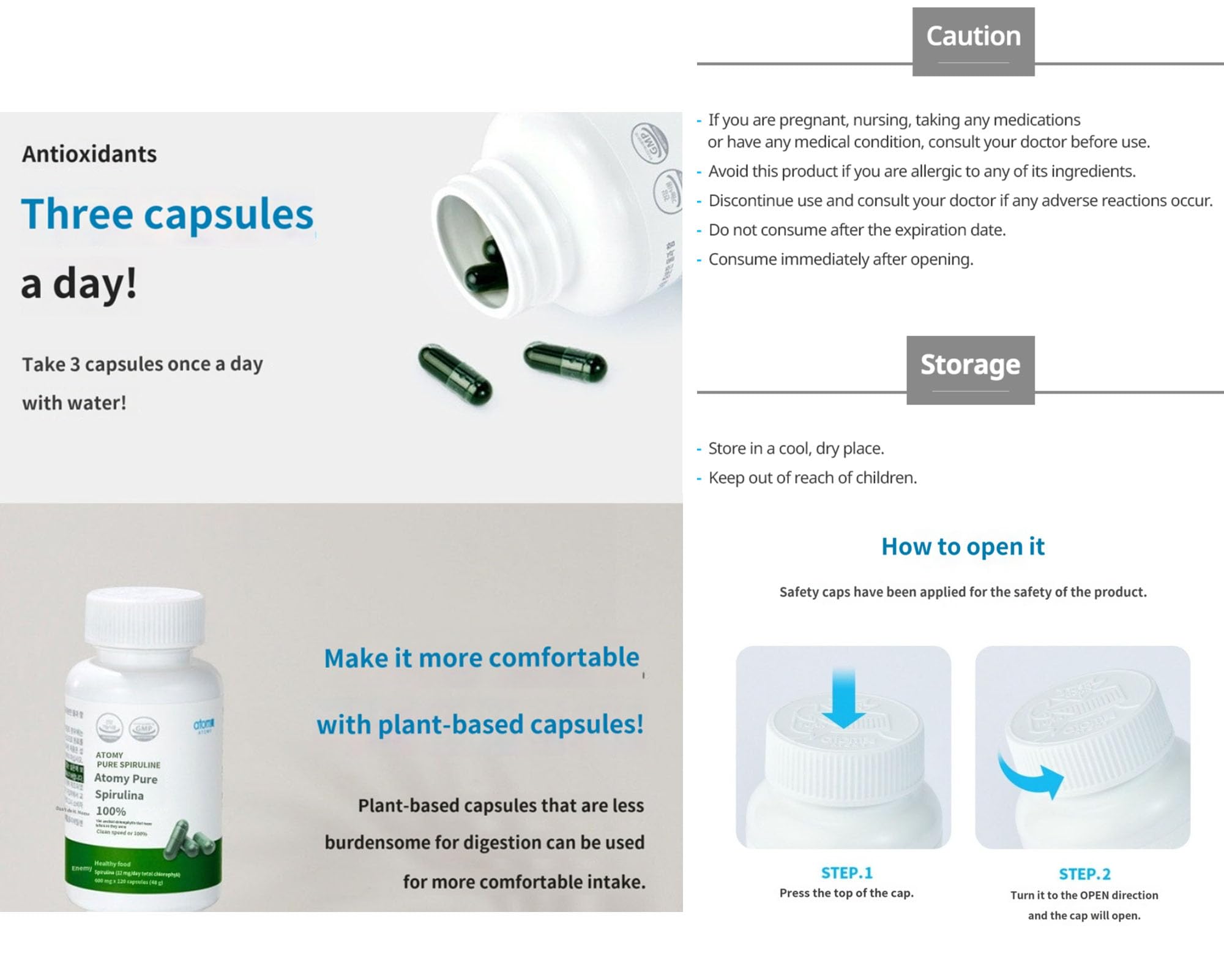 Ovina spirulina for weight management